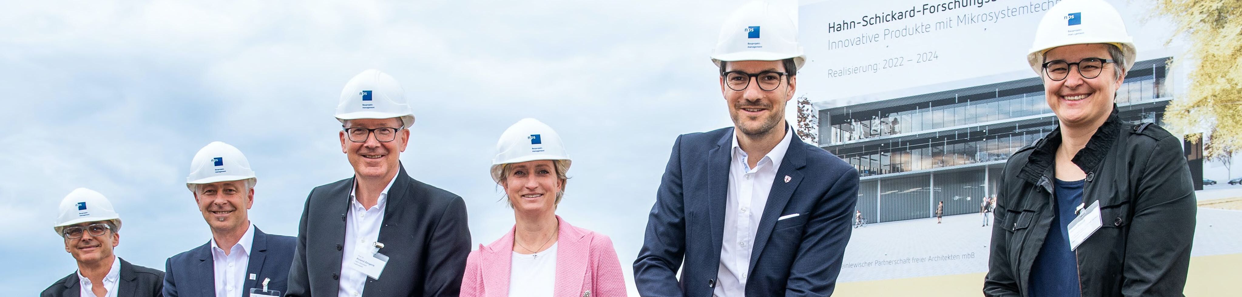 Spatenstich für neuen Forschungsbau von Hahn-Schickard - innBW
